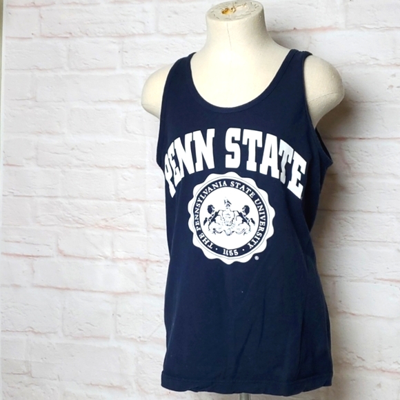 Vintage | Tops | Vintage Penn State Psu Muscle Tee Tank Top Shirt S ...